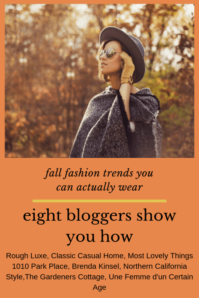 Over 50 Fall Fashion Trends we can Actually Wear - Cindy Hattersley Design