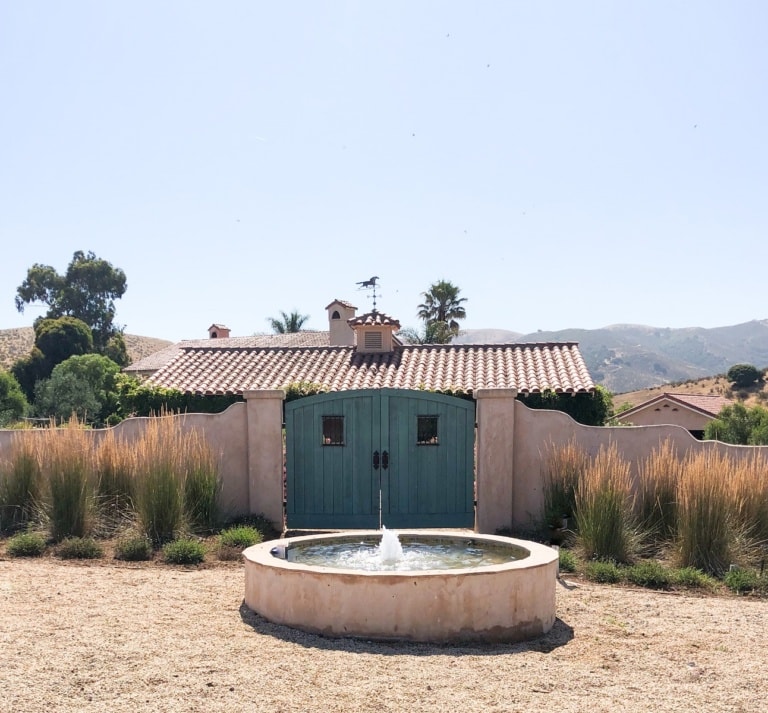 Spanish Revival Barn and Grounds - Cindy Hattersley Design