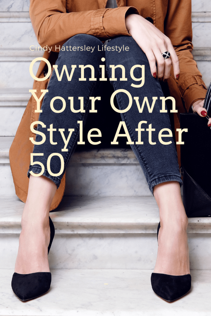 Owning your own Style after 50 - Cindy Hattersley Design