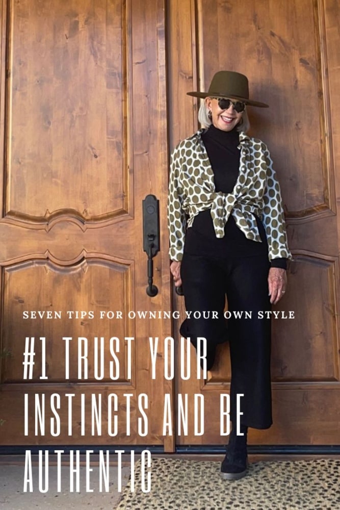 Here's How you can Own your Own Style After 50 with Confidence - Cindy ...