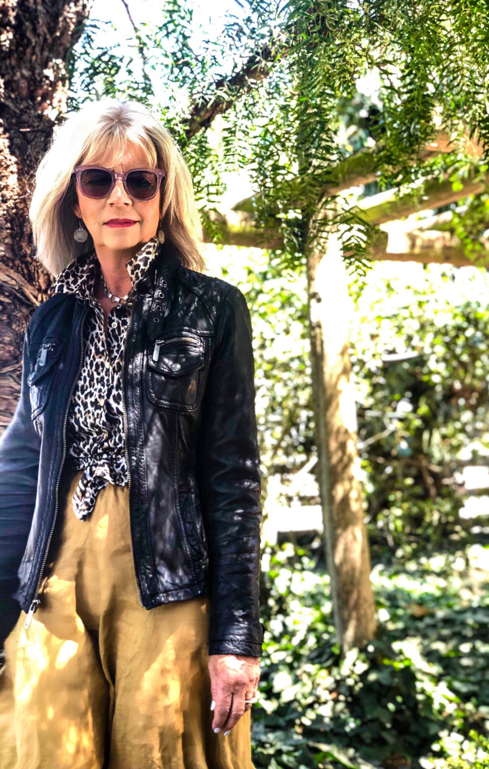 How to Wear Leather After 50 - Cindy Hattersley Design