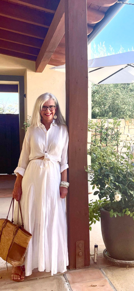 How to Look Stylish in all White After 50 - Cindy Hattersley Design