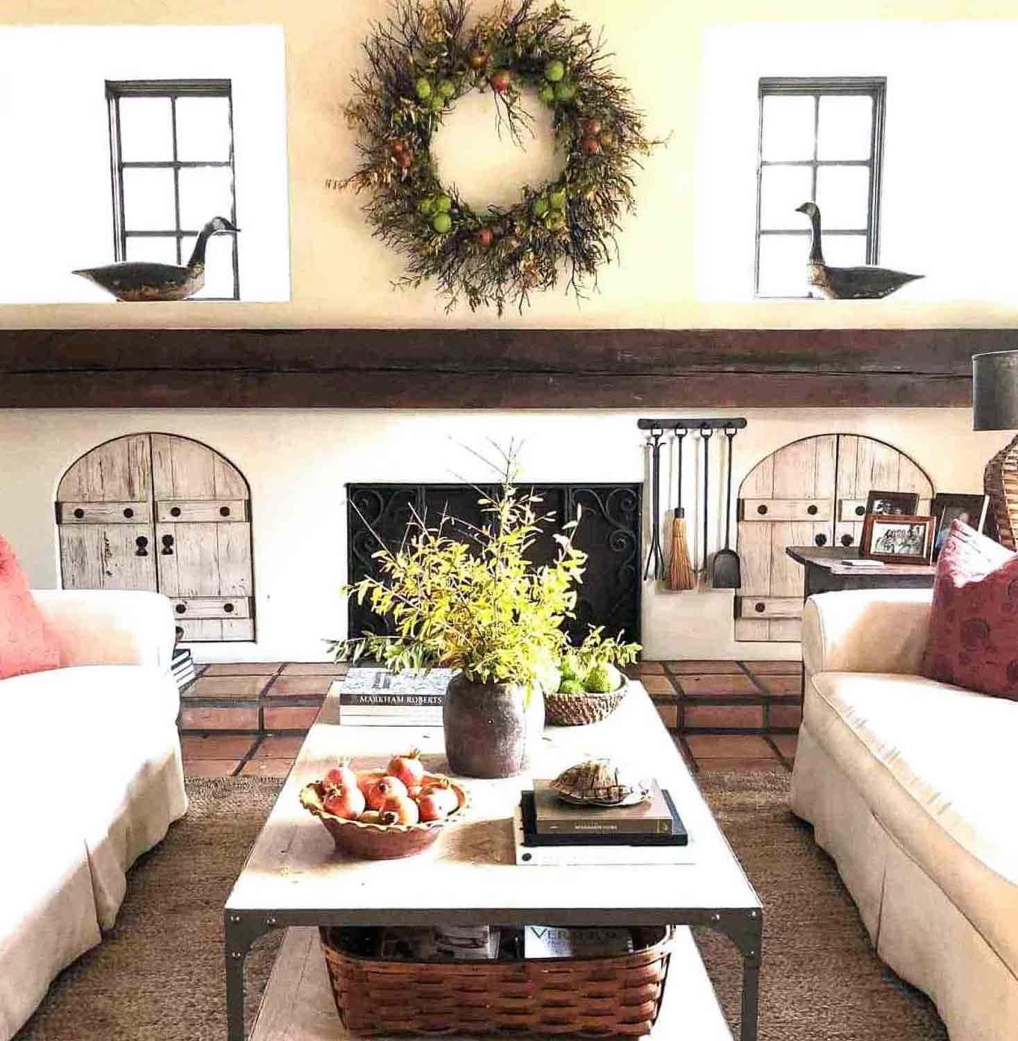 10 Natural Ways to Decorate your Mantel for Fall - Cindy Hattersley Design