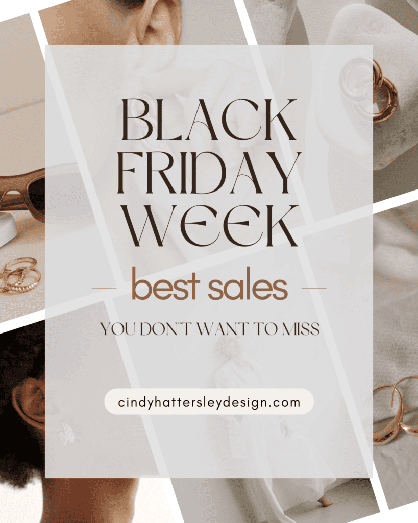 Crazy Black Friday Week Sales you Will Love - Cindy Hattersley Design