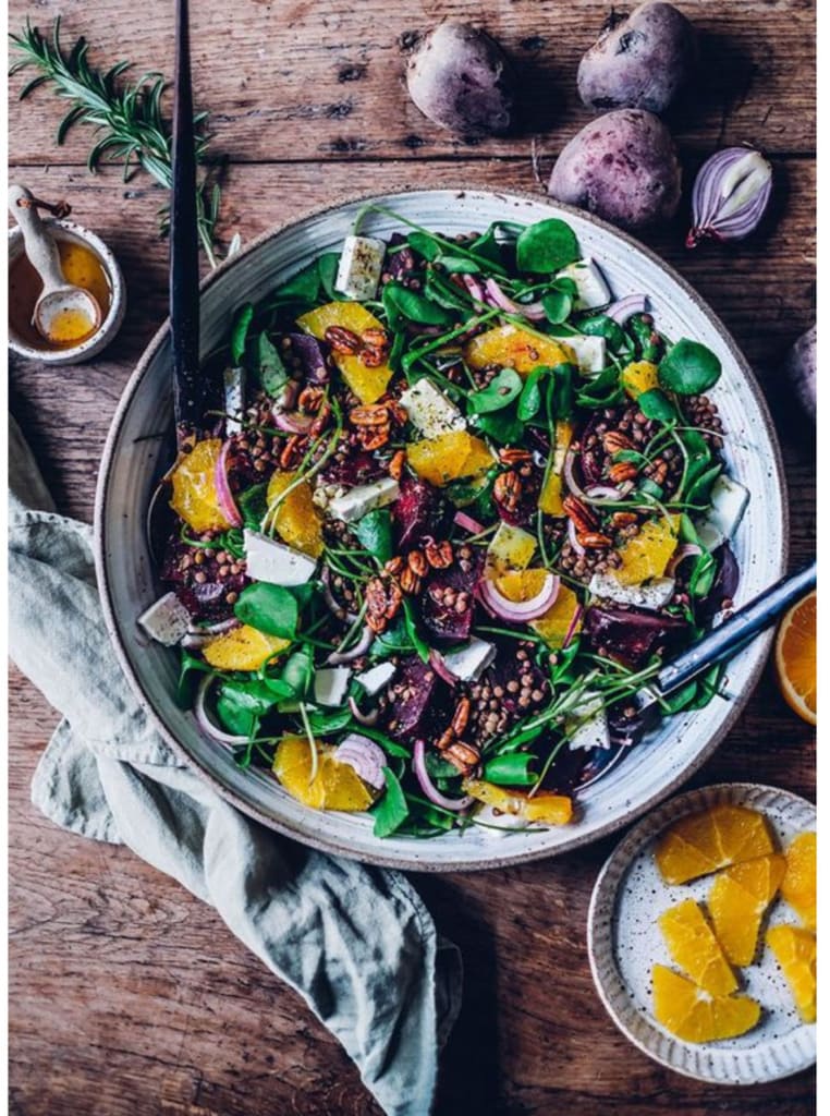 How about a Great Movie and a Healthy Salad - Cindy Hattersley Design