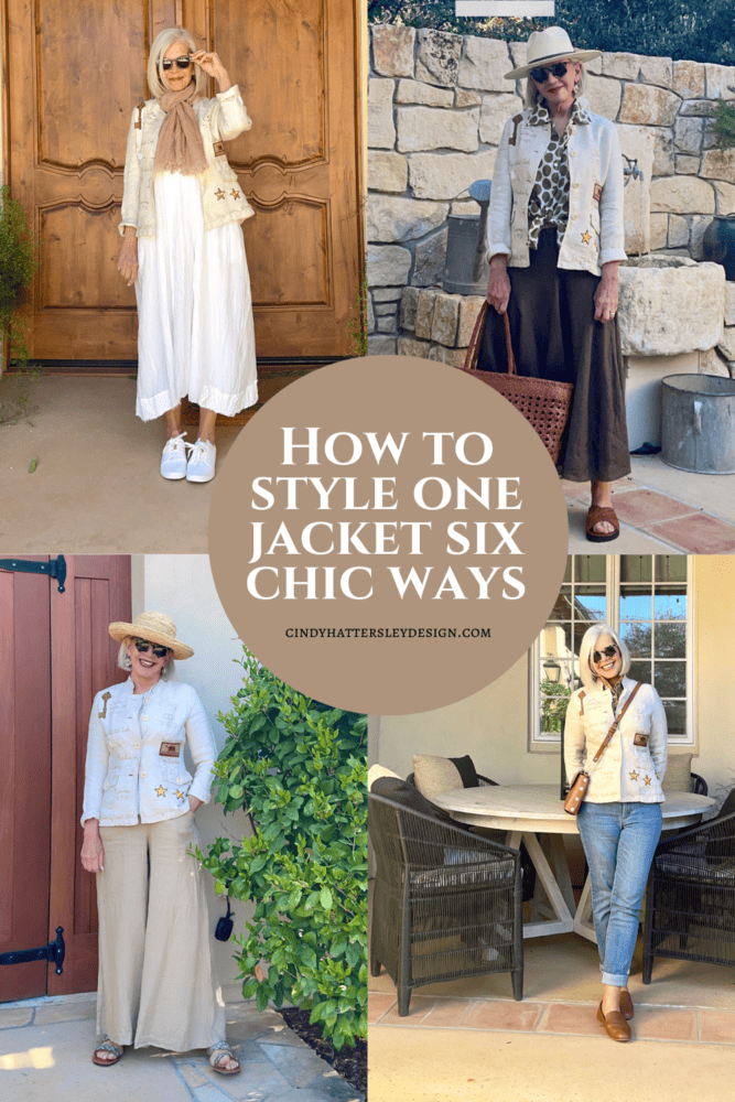 How to Style a Linen Jacket Six Chic Ways - Cindy Hattersley Design
