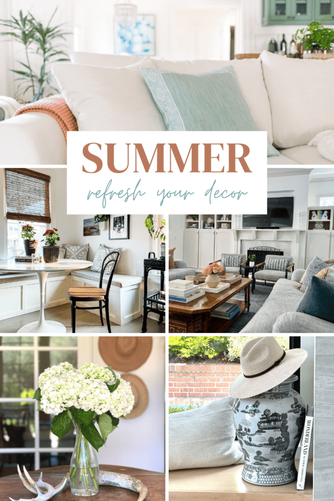 Five Simple Ways to Refresh your Family Room for Summer - Cindy ...