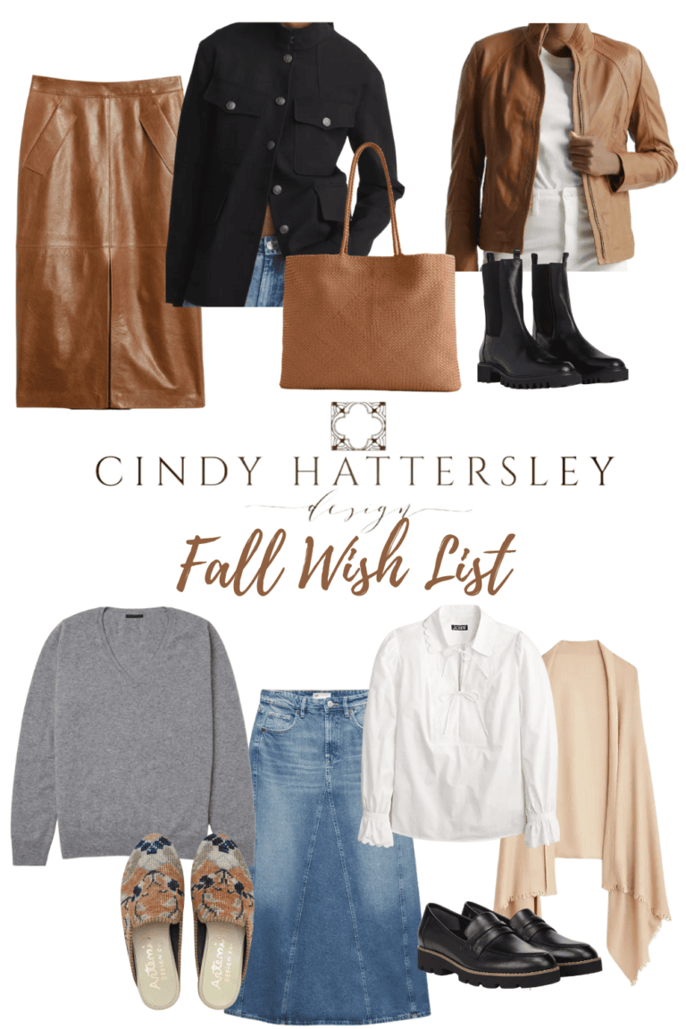 Curated Fall Fashion Wishlist for Stylish Women over 50 - Cindy ...