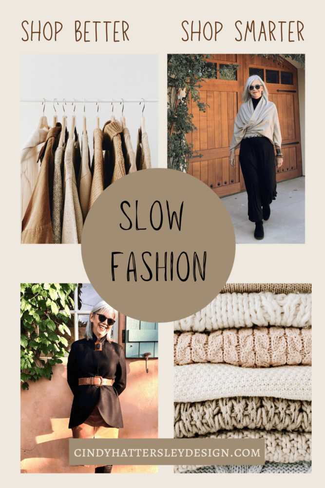 Slow Fashion-How to Buy Better and Smarter - Cindy Hattersley Design