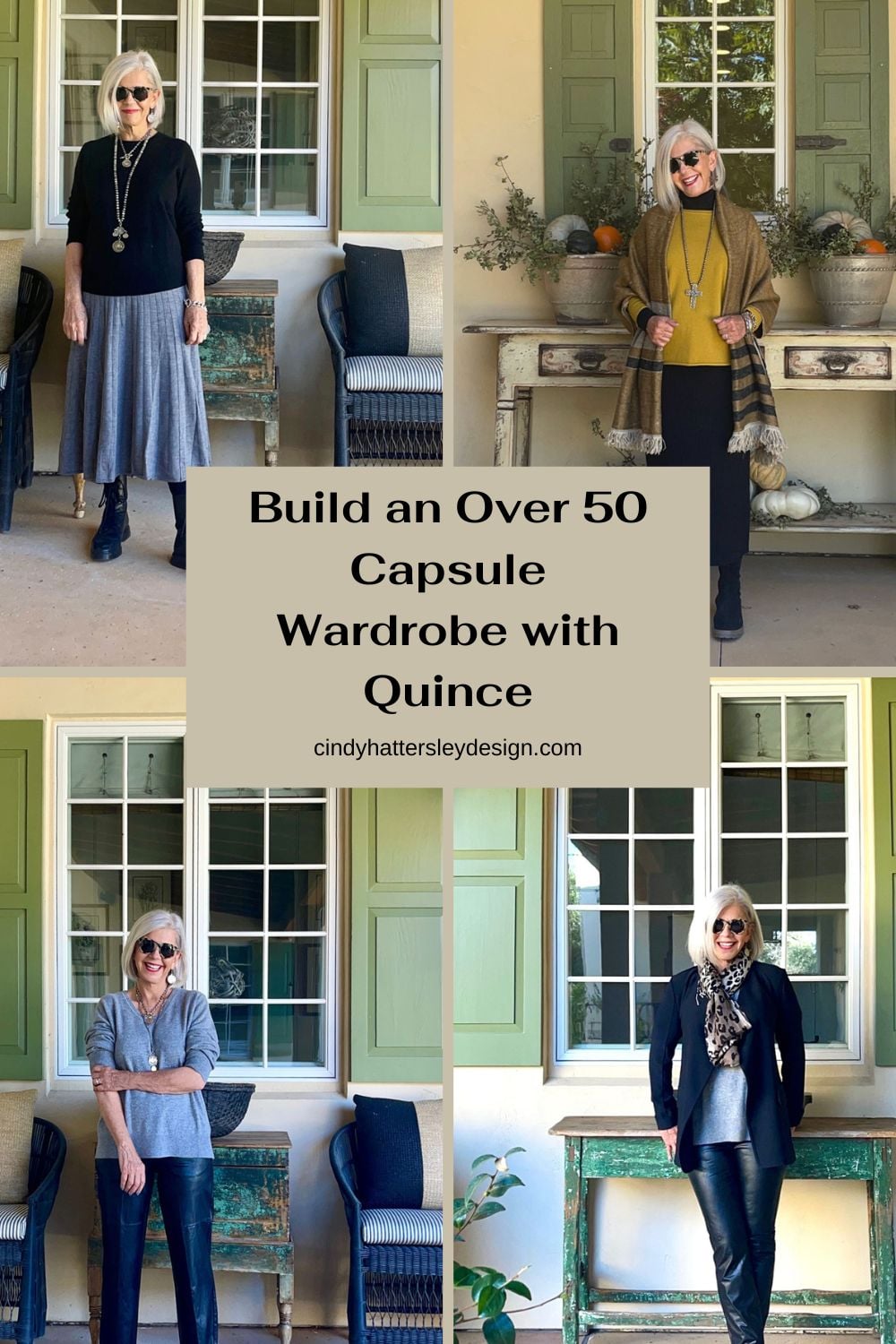 Build the Ultimate Over 50 Fall Wardrobe Capsule with Quince - Cindy ...