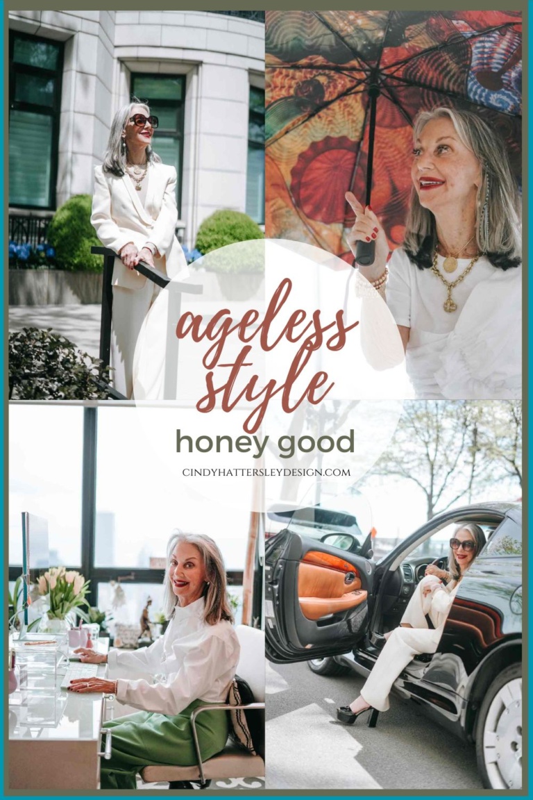 Meet a Stylish Woman who Reinvented Herself after 60 - Cindy Hattersley ...