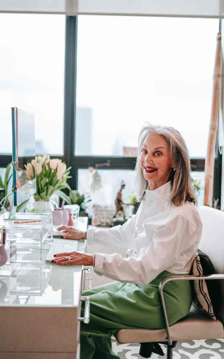 Meet a Stylish Woman who Reinvented Herself after 60 - Cindy Hattersley ...