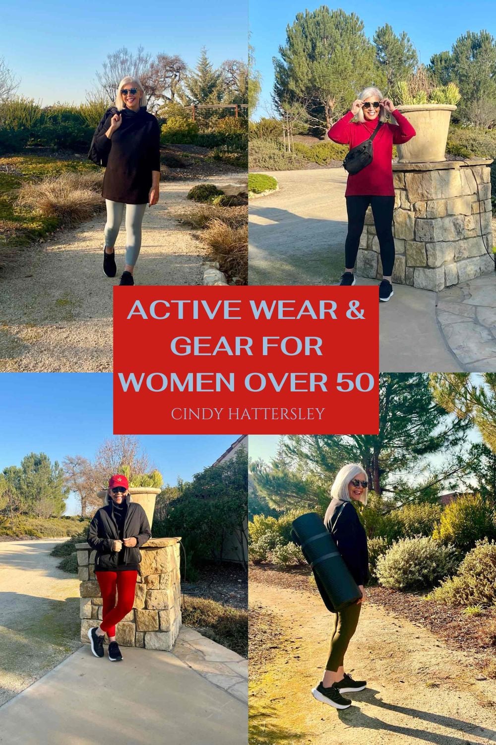 Best Inspiring Activewear & Gear for Women Over 50 - Cindy Hattersley ...