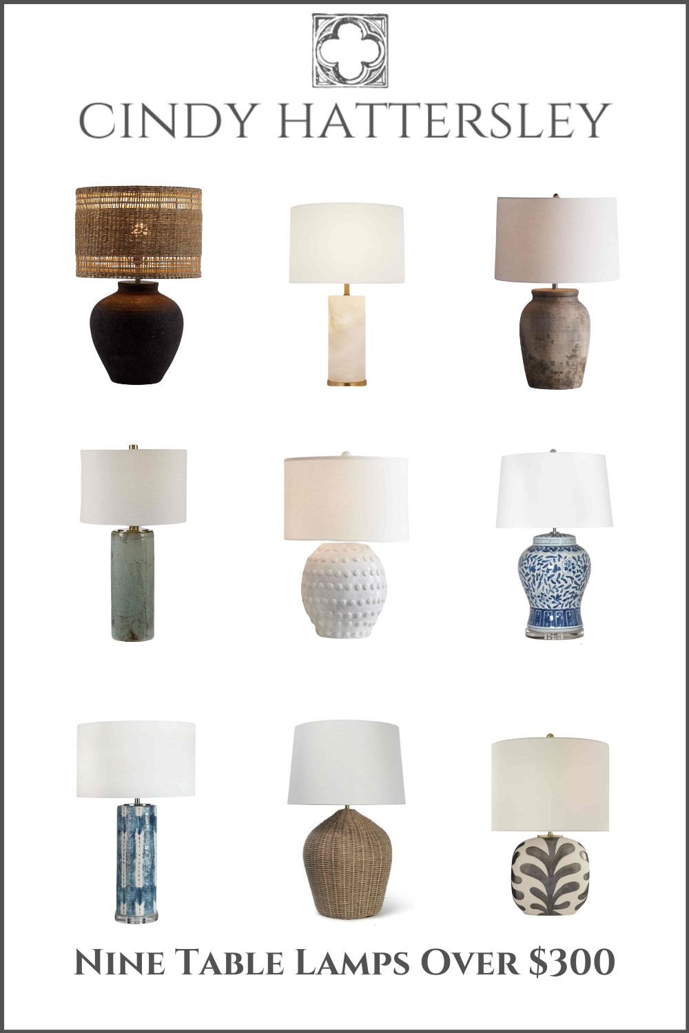 The Best Stylish Table Lamps for Every Budget - Cindy Hattersley Design