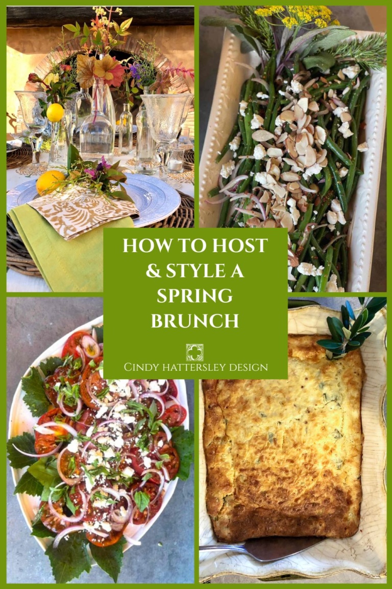 How to Host and Style the Perfect Spring Brunch - Cindy Hattersley Design
